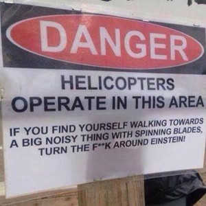 The Funniest Airport Warning Signs Collection - Aviation Humor